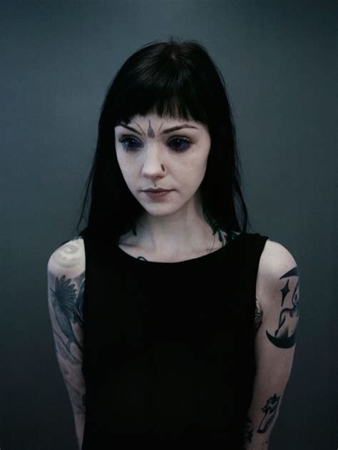 Racc00nicorn Grace Neutral Beauty Eyeball Tattoo