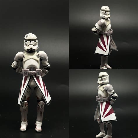 1 18 Arc Fanmade Kama For Clone Trooper 3 75 Inches Etsy