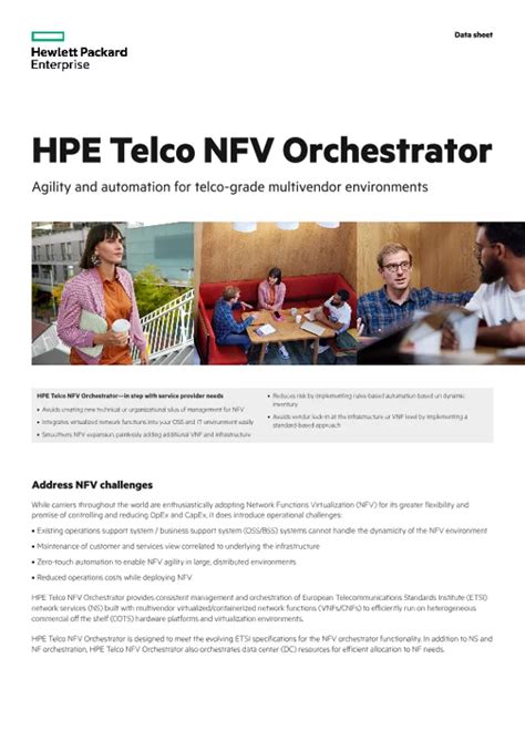 Hpe Telco Nfv Orchestrator