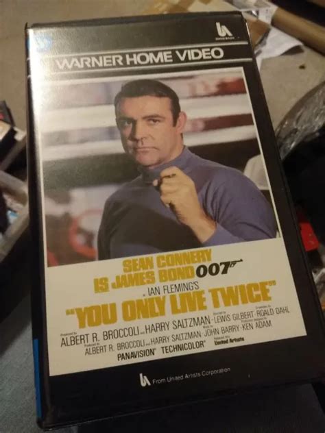 You Only Live Twice Vhs Video First St Issue Edition Release Big Box