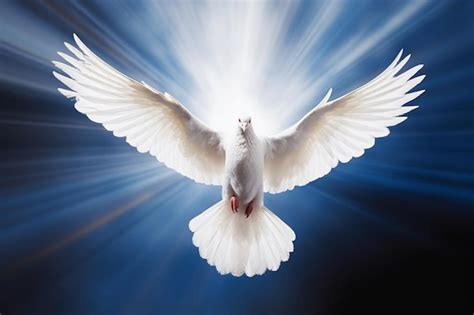 Premium Photo Holy Spirit Represented By A Dove