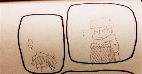 らくがき ほほえみ 樹のマンガ 一松 おそ松さん Pixiv