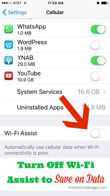 Iphone Users Wifi Assist In Ios9 May Be Costing You A Lot Of Data How To Turn It Off
