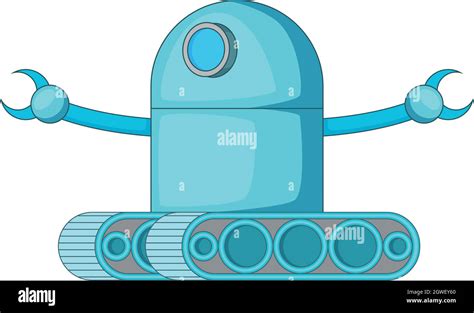 Machine Robot Icon Cartoon Style Stock Vector Image And Art Alamy
