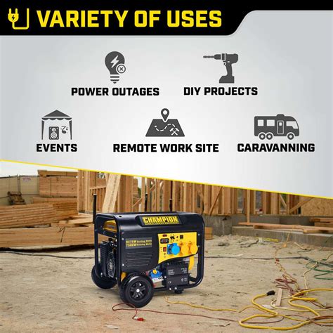 Champion 8000 Watt Portable Silent Generator Champion Power Equipment
