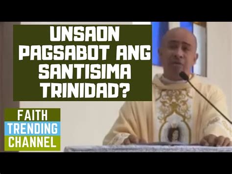 Sunday Holy Mass Cebuano June 4 2023 Domingo Sa Santisima