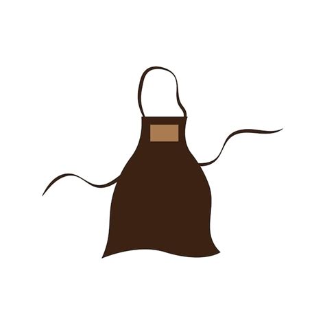 앞치마 로고 아이콘 벡터 프리미엄 벡터