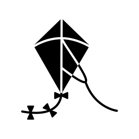 Kite Vector Icon 14734648 Vector Art At Vecteezy