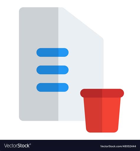 Storage Extended By Deleting Extra Files Vector Image