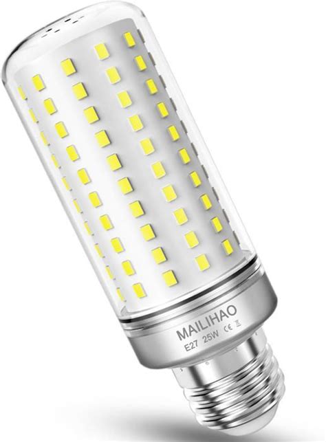 Ampoule LED E27 25W Ampoule Mas LED Quivalent 200W Lampe Halogne Blanc