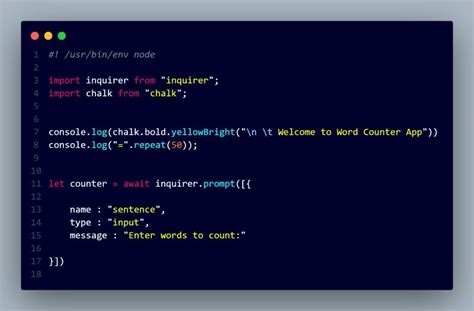Alina Fatima On Linkedin Typescript Cli Chalk Webdevelopment