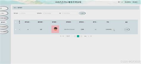 Springboot4s店汽车售后服务管理系统14nmm（程序源码数据库调试部署开发环境）4s店数据库调研 Csdn博客