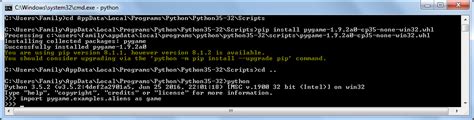 install python 3 5 pygame witty ca mr rich s professional archives