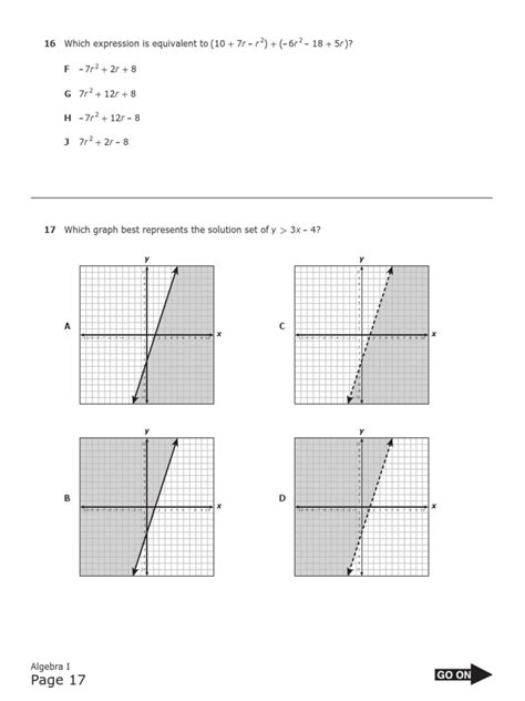 Math 1 Eoc Group Practice Test 2b Pdf Function Mathematics Applied Mathematics