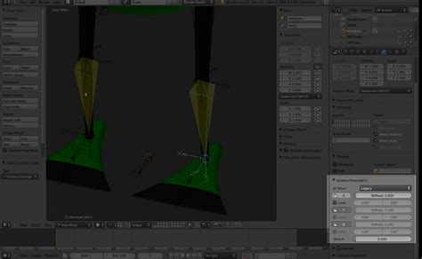 Locking An Axis Via The IK Solver In Blender Animation And Rigging Blender Artists