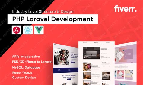 Develop Custom Website Using Php Laravel Or Codeigniter By Meddlinx