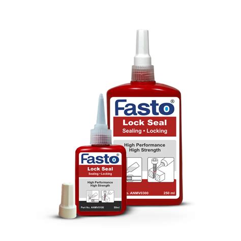 Fasto Lockseal High Strength Locking And Sealing For Heavy Duty