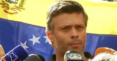 Habla Leopoldo López Desde La Embajada Española En Caracas No Le
