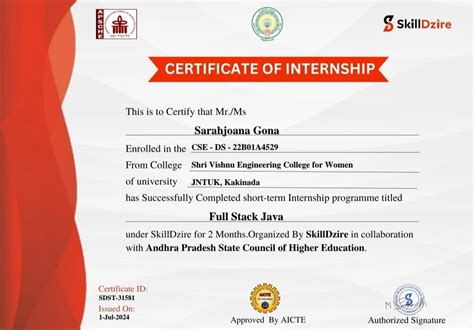 Sarahjoana Gona On Linkedin Fullstackdeveloper Java Internship