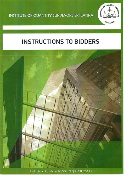 Notice Page Of Iqssl Institute Of Quantity Surveyors Sri Lanka