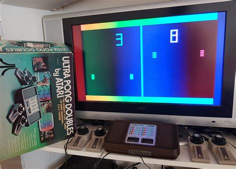 My New Ultra Pong Doubles By ATARI From 1977 Atarinside