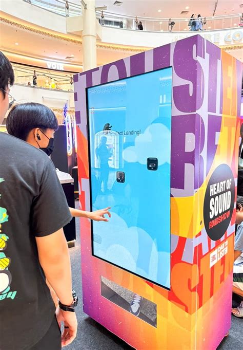 Interactive Vending Machine Rental In Malaysia For Event Use Artcage