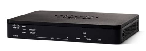 Router Cisco Con Firewall Rv160 Vpn Alámbrico 4x Rj 45 Rv160 K9 Na