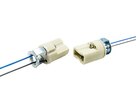 G9 Porcelain Light Bulb Sockets With Cable