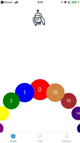 Animation React Native Animated Rotating Circles With Scale Dependency Stack Overflow