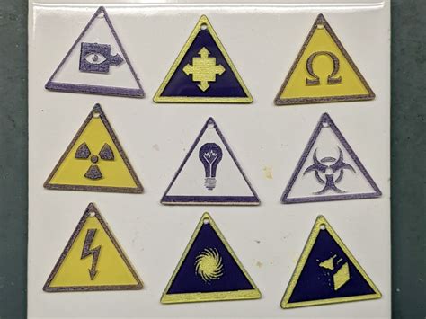 Scp Warning Label Earrings Rattlecan Feasibility Test The Smell Of Molten Projects In The Morning