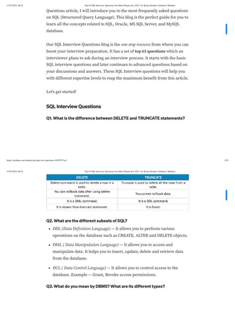 SQL | PDF | Database Index | Databases