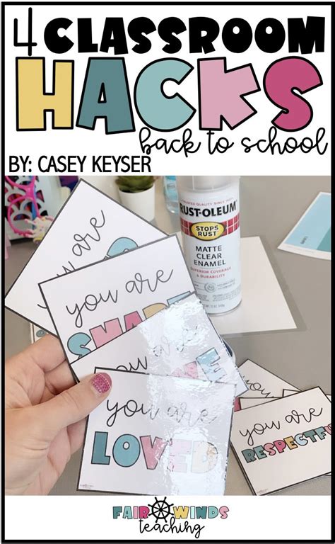 Favorite Classroom Hacks Fair Winds Teaching