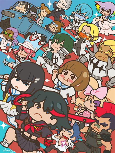Matoi Ryuuko Senketsu Kiryuuin Satsuki Mankanshoku Mako Junketsu