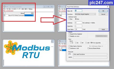 Autonics Tk4s Modbus Rtu Via Modbus Poll
