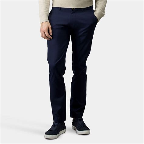 Black Stretch Chinos Tailor Store®