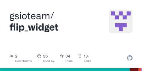 GitHub Gsioteam Flip Widget