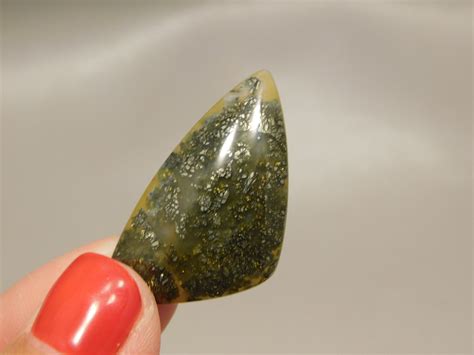 Nipomo Agate Cabochon 15 Barlows Gems
