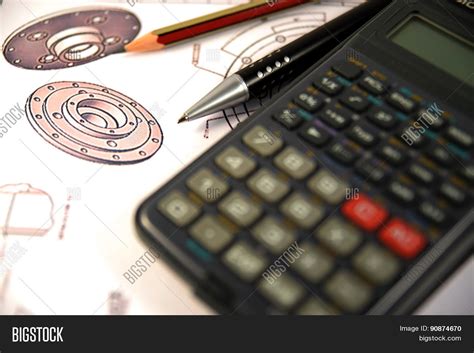 Scientific Calculator Drawing Scientific Calculator Drawing