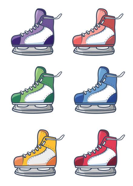 Ice Skate Blade Vector Ice Skating Illustrations Royalty Free Vector