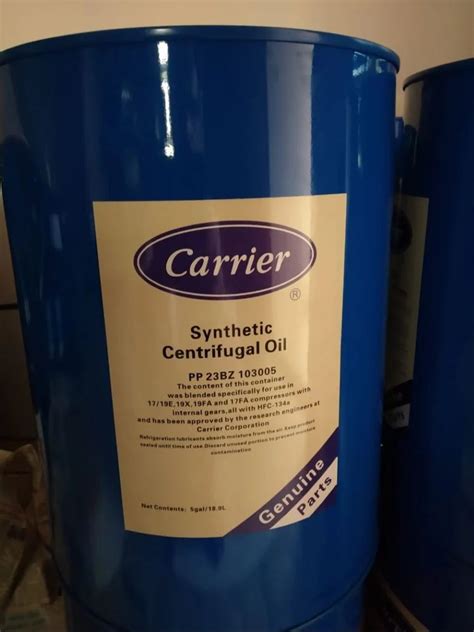 500 Tr Carrier Centrifugal Chiller Oil At ₹ 3600litre In New Delhi