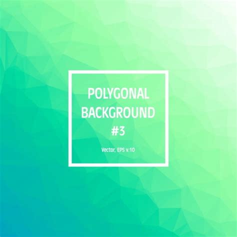 緑の多角形の背景 Eps Uidownload