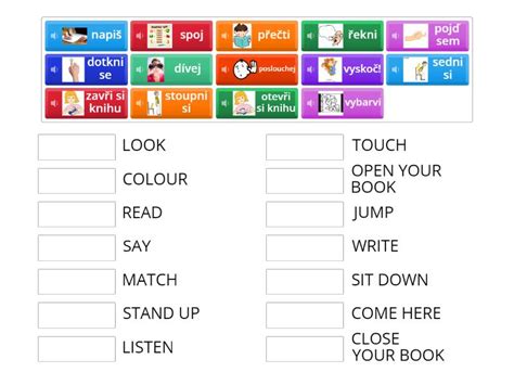 Commands Match Up