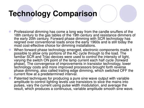 PPT Dimming Methods PowerPoint Presentation Free Download ID