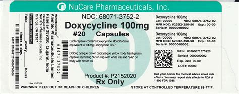 Dailymed Doxycycline Capsule