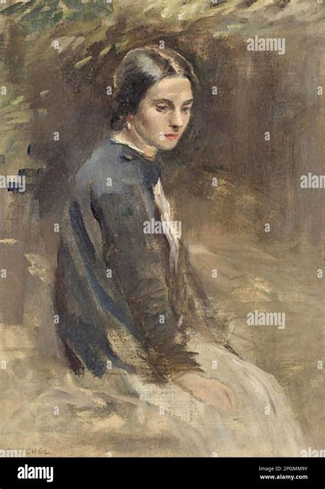 Sichel Nathaniel Portrait Of A Seated Lady German School 19th
