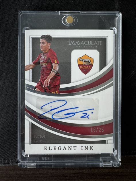 2022 23 Panini Immaculate Paulo Dybala 迪巴拉 罗马 阿根廷 梅西 恩佐 小蜘蛛 马丁内斯 麦卡利斯特