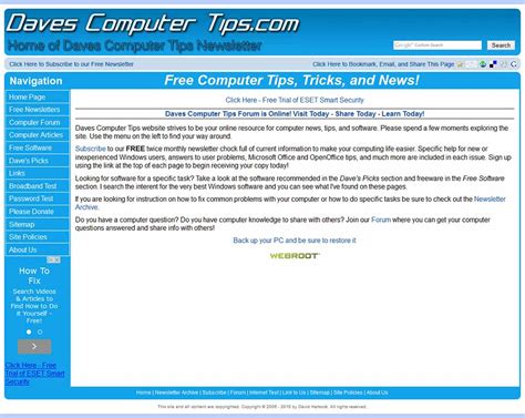 New Color Same Great Computer Tips Daves Computer Tips