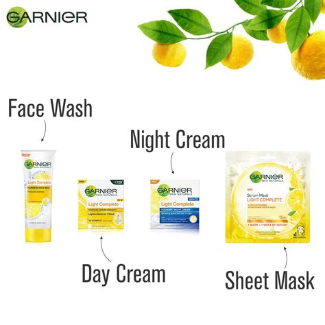 Garnier Skin Naturals Light Complete Facewash 100ml Pack 2 Limpeza