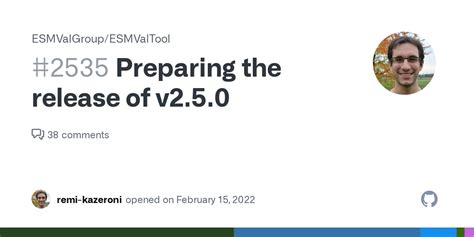 Preparing The Release Of V2 5 0 · Issue 2535 · Esmvalgroup Esmvaltool · Github