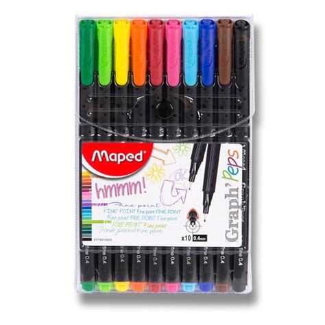 Liner Maped Graph Peps 10 barev Activáček